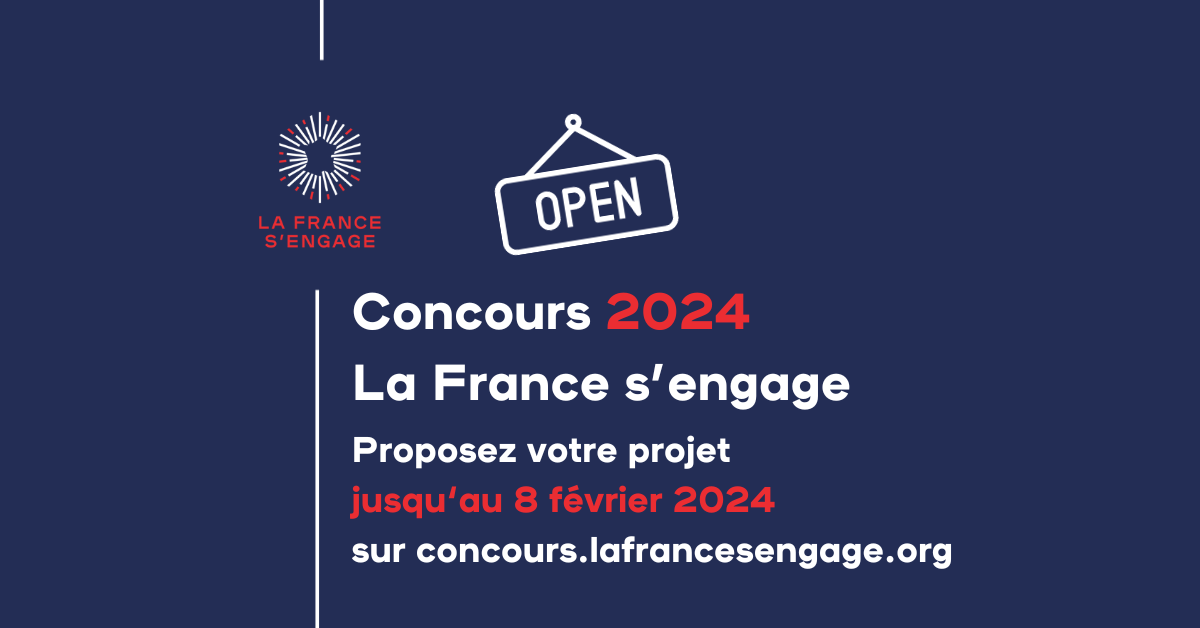 Le concours 2024 est ouvert ! - Fondation la France s’engage